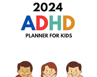 2024 ADHD Planner for Kids - Etsy