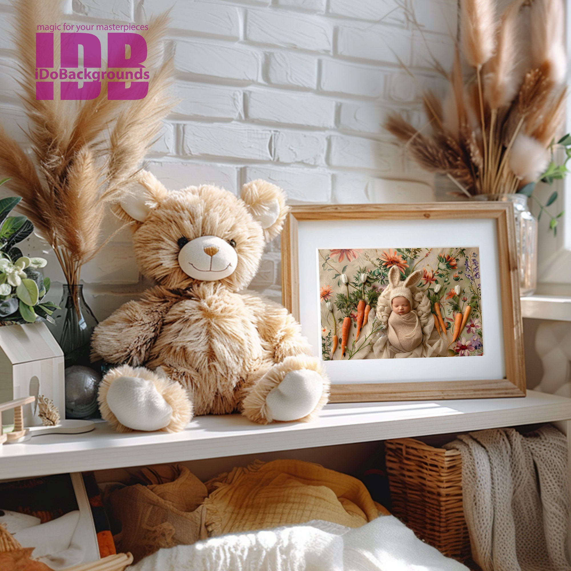 Newborn Digital Backdrop Face Insert, PNG Newborn Photography, Add Baby ...