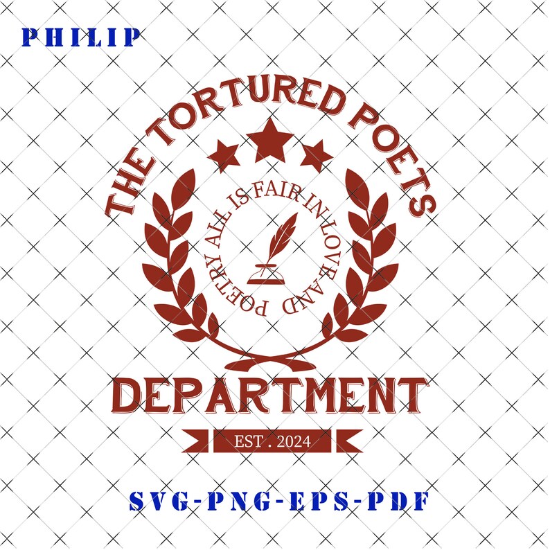 The Tortured Poets Department, TPD SVG PNG, Instant Download, Taylor ...