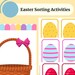 Easter Sorting Activities,printable Easter Activities Forkids ...