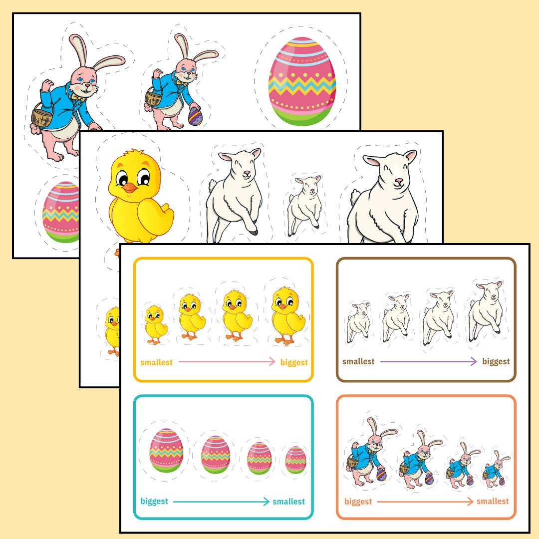 Easter Sorting Activities,printable Easter Activities Forkids ...