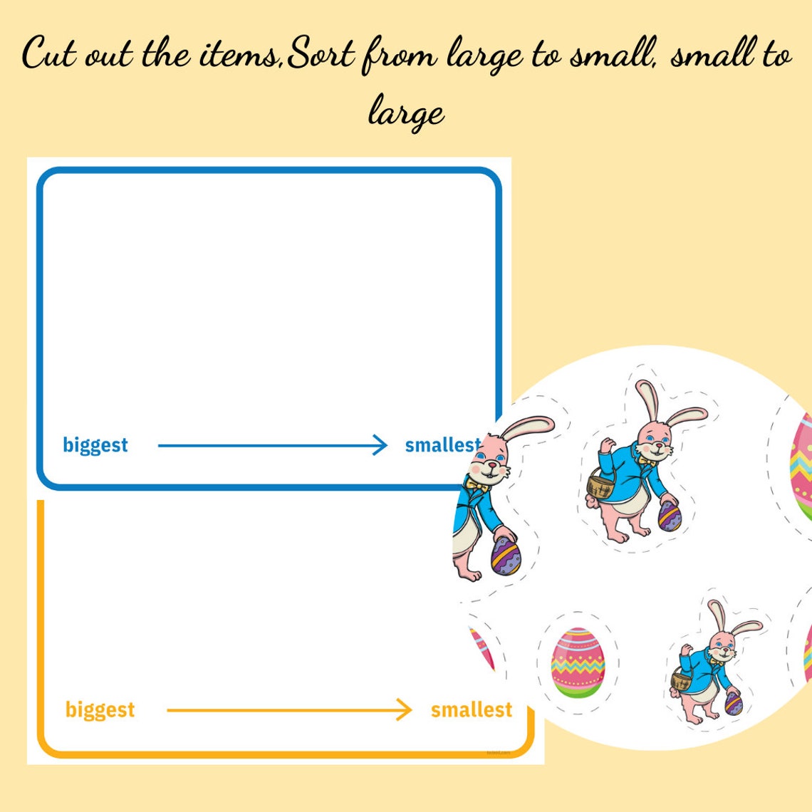 Easter Sorting Activities,printable Easter Activities Forkids ...