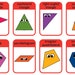 2D Shape Flashcards | Shapes for Kindergarten | Shapes Printable ...