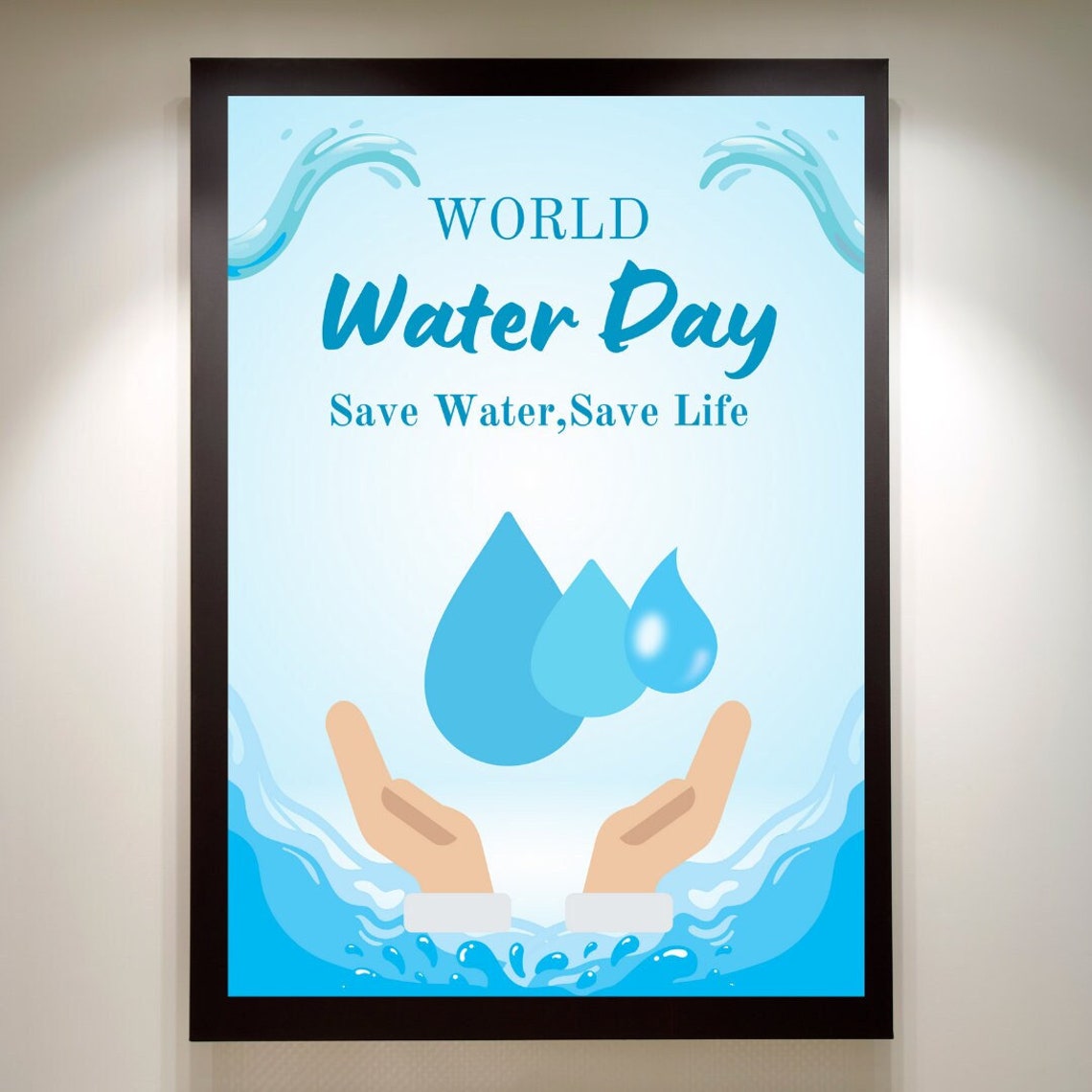 World Water Day Poster/water / Earth Day / Earth Day Poster,printables ...