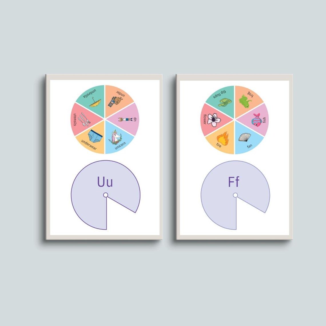 Letter Spinner,printable Alphabet Spinners,preschool Printables ...