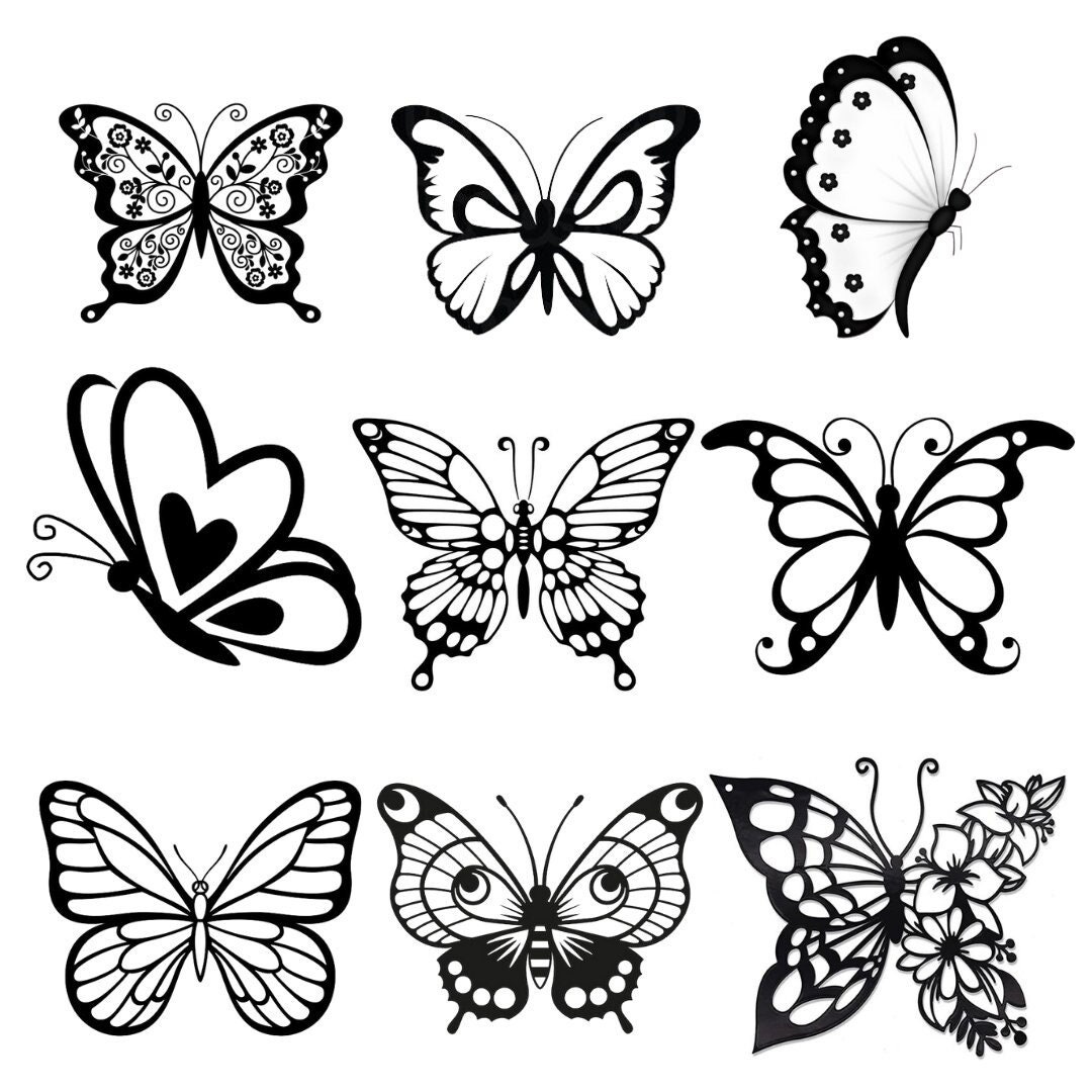 Butterfly SVG Bundle,butterflies, Butterfly Svg for Cricut,butterfly ...