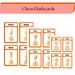 Chess Flashcards,chess Pieces,montessori Cards,flash Cards,strategic ...