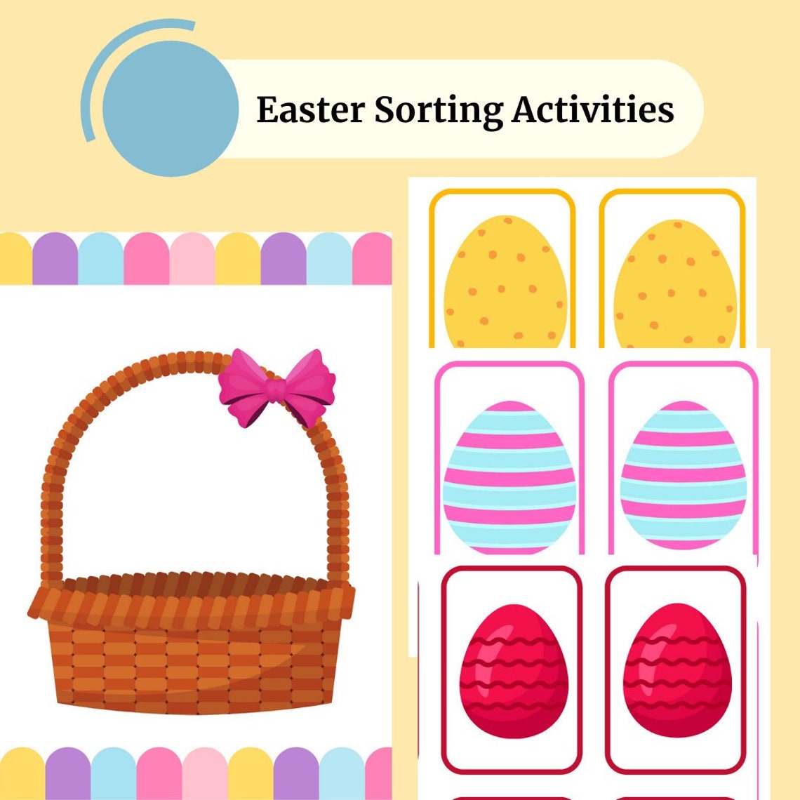 Easter Sorting Activities,printable Easter Activities Forkids ...