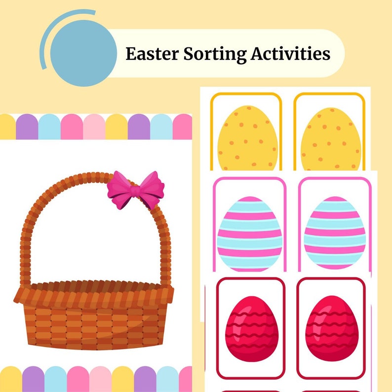 Easter Sorting Activities,printable Easter Activities Forkids ...