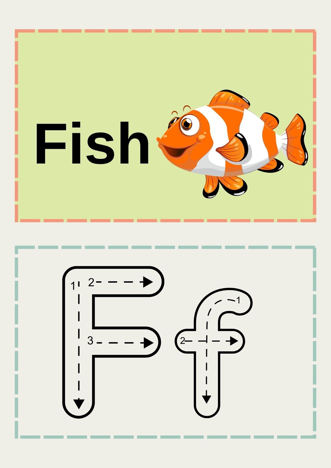 Alphabet Tracing Cardsanimals,alphabet Flashcards for Home,school ...