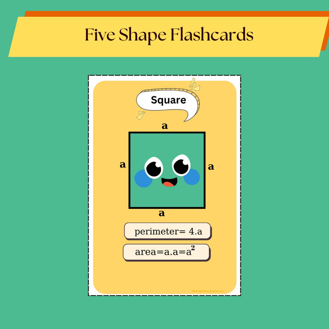 Shape Flashcards,2d Flashcards,educational Shapes Flashcards,shapes ...