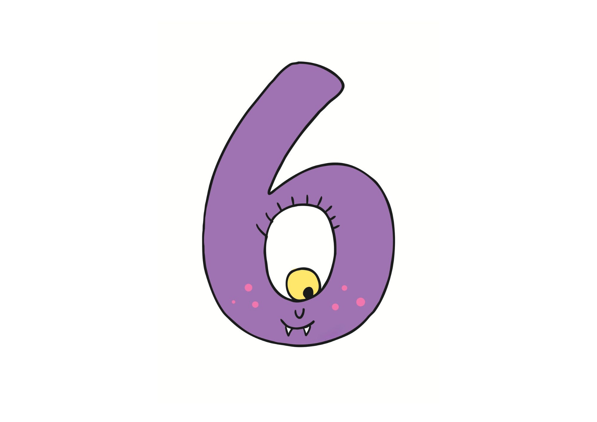 Monster Numbers Display Numbers, Printable Number Flashcards, 1-20 ...