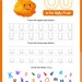 Alphabet Tracking Activity Book,tracing Letter Worksheet,26 Pages of ...