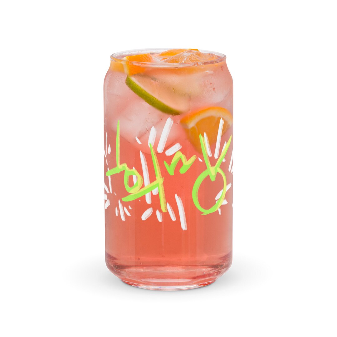 Hope, Korean Lettering Glass - Etsy