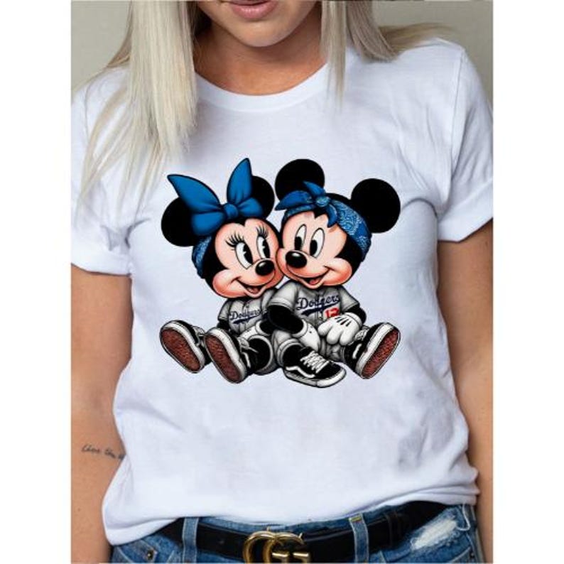 Mickey Minnie Dodgers Mickey Minnie Chicano Dodgers - Etsy