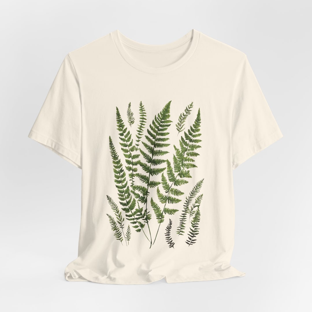 Fern Boho Cottagecore Unisex T Shirt [botanical Bliss: Bohemian Fern ...