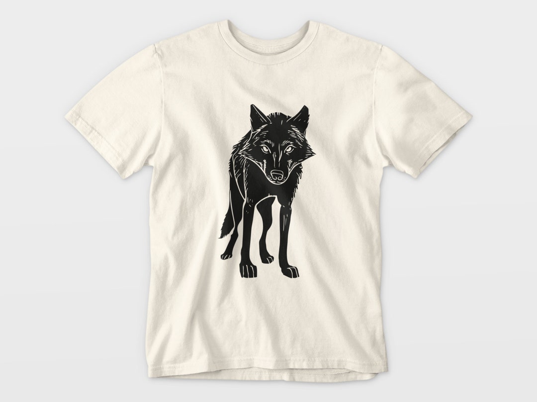 Black Wolf Unisex T-shirt [answer the Call of the Wild With This ...