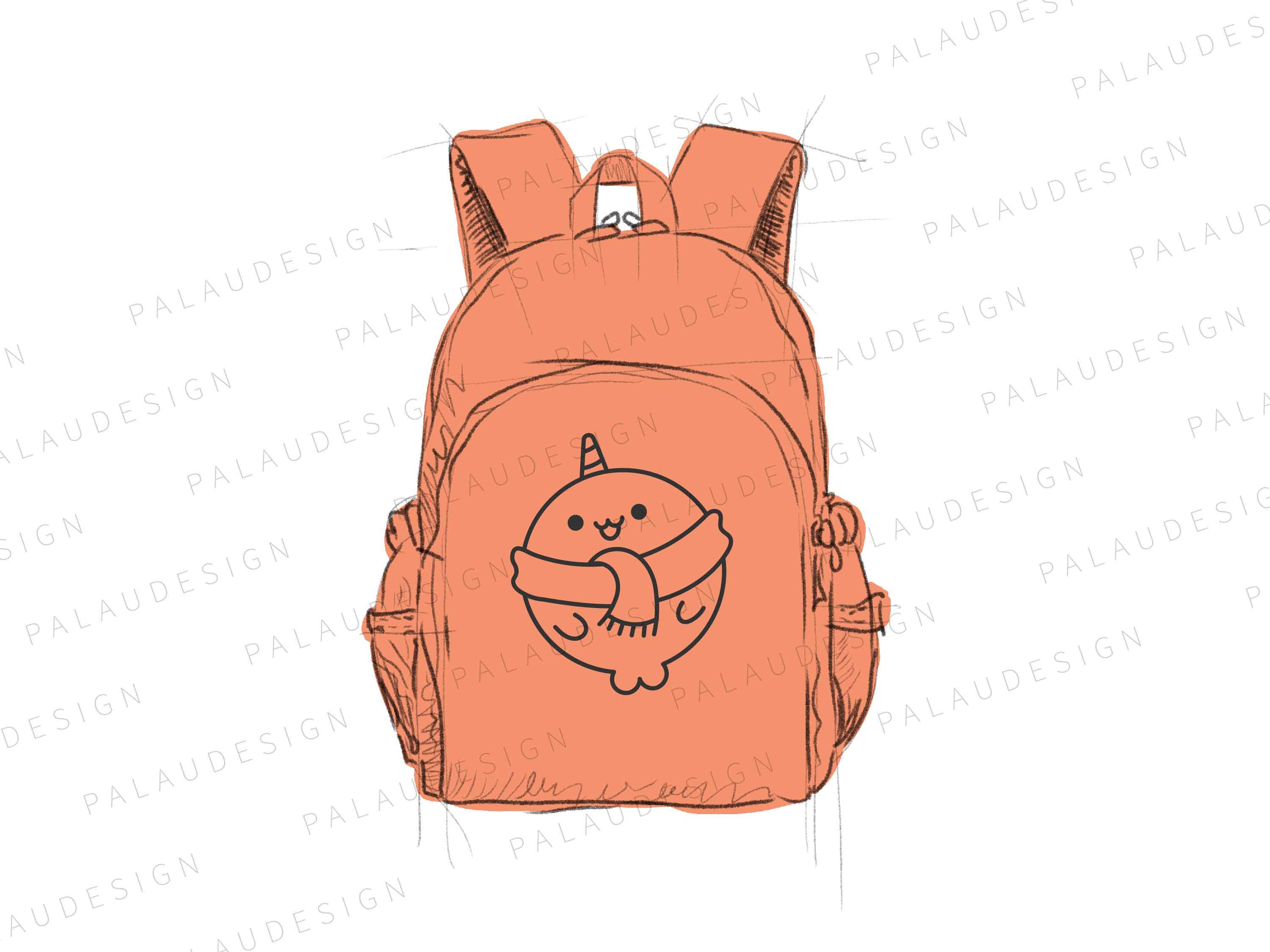 Cute Narwhal Clip Art Bundle: Outline Doodles for Crafting SVG, PNG ...