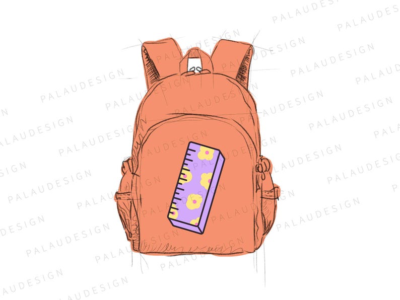 Cute Kawaii Rulers Clipart Set With Adorable Cartoon School Rulers in ...