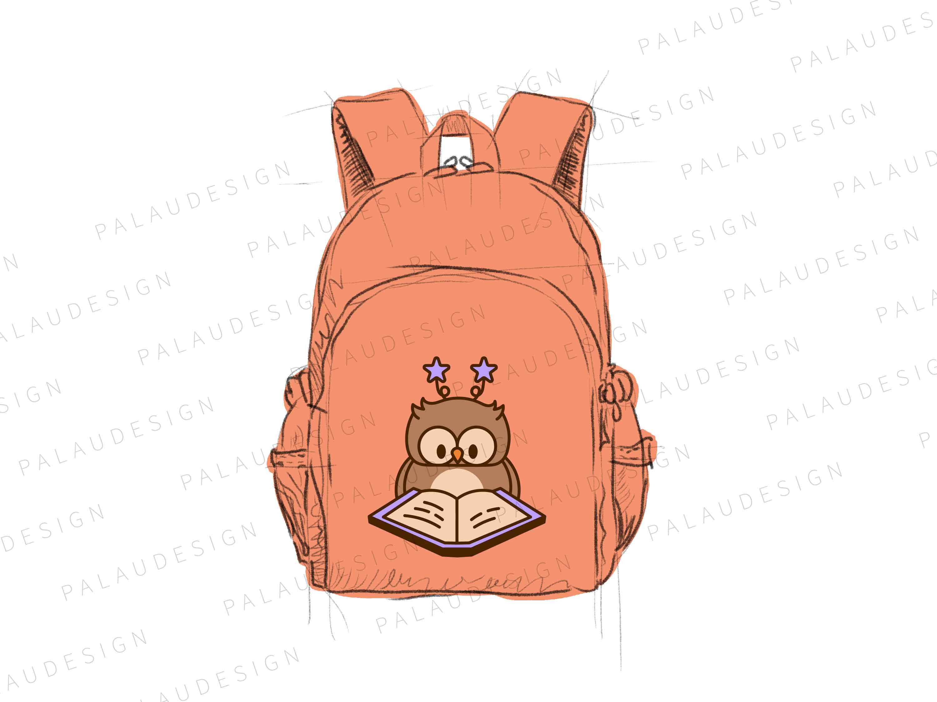 Kawaii Owl Clip Art Set - Digital SVG PNG Doodle Cut Files, Cute Night ...