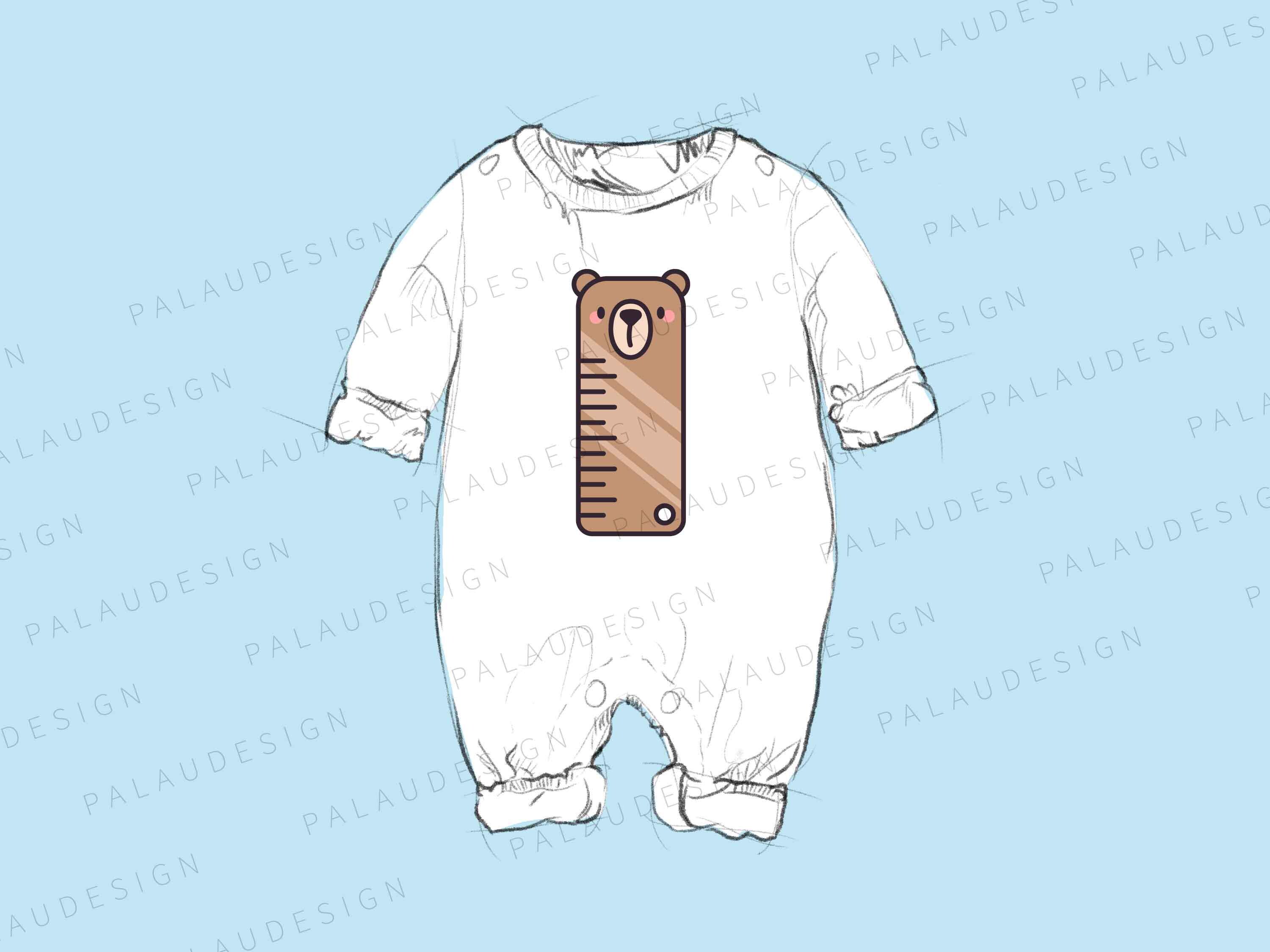 Cute Kawaii Rulers Clipart Set With Adorable Cartoon School Rulers in ...