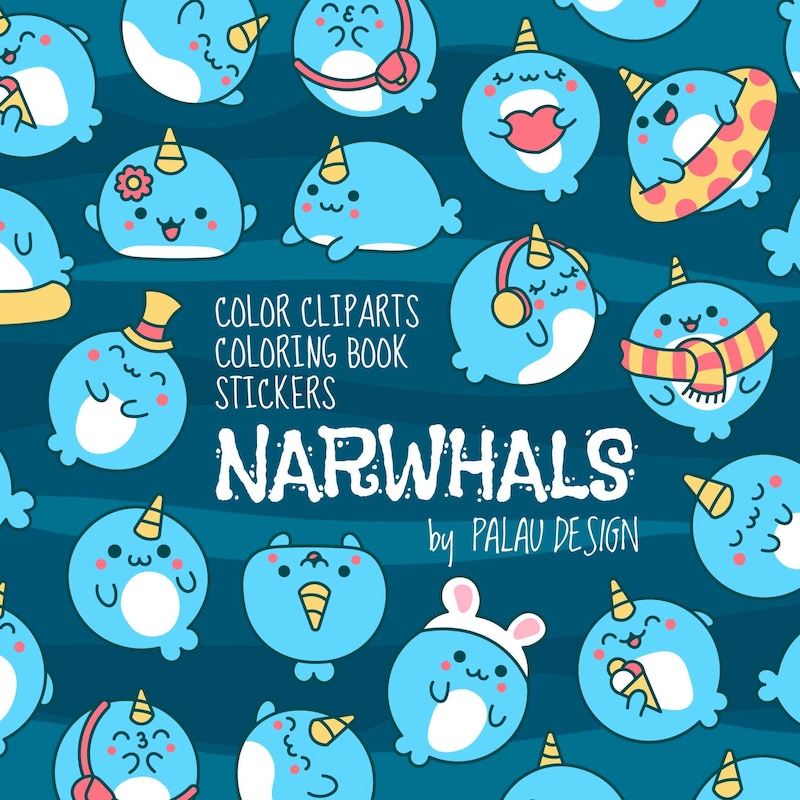 Narwhal Clip Art - Etsy