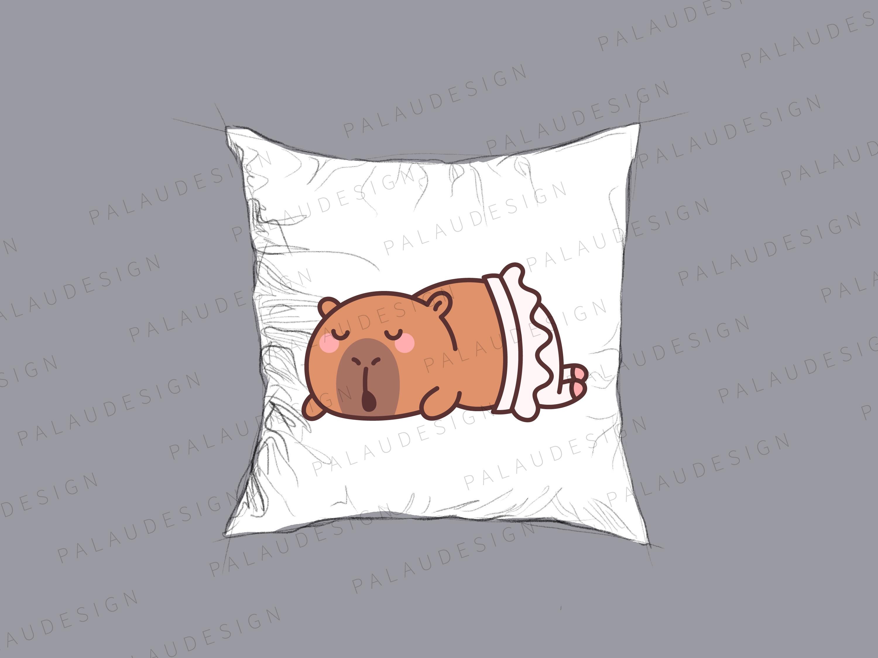 Cute Capybara Ballerina Clipart Set - Kawaii Cartoon Animal Vector ...