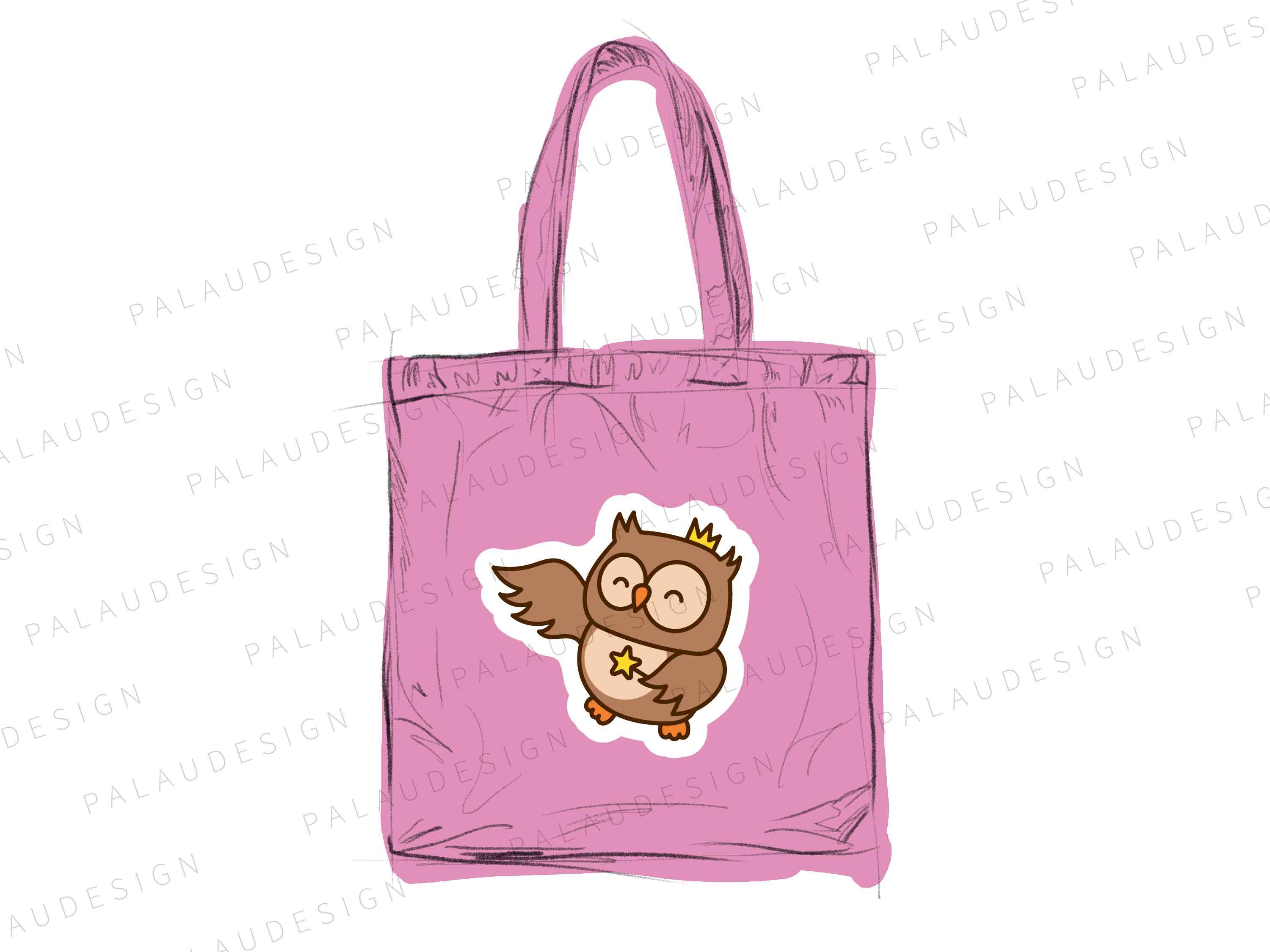 Kawaii Owl Clip Art Set - Digital SVG PNG Doodle Cut Files, Cute Night ...