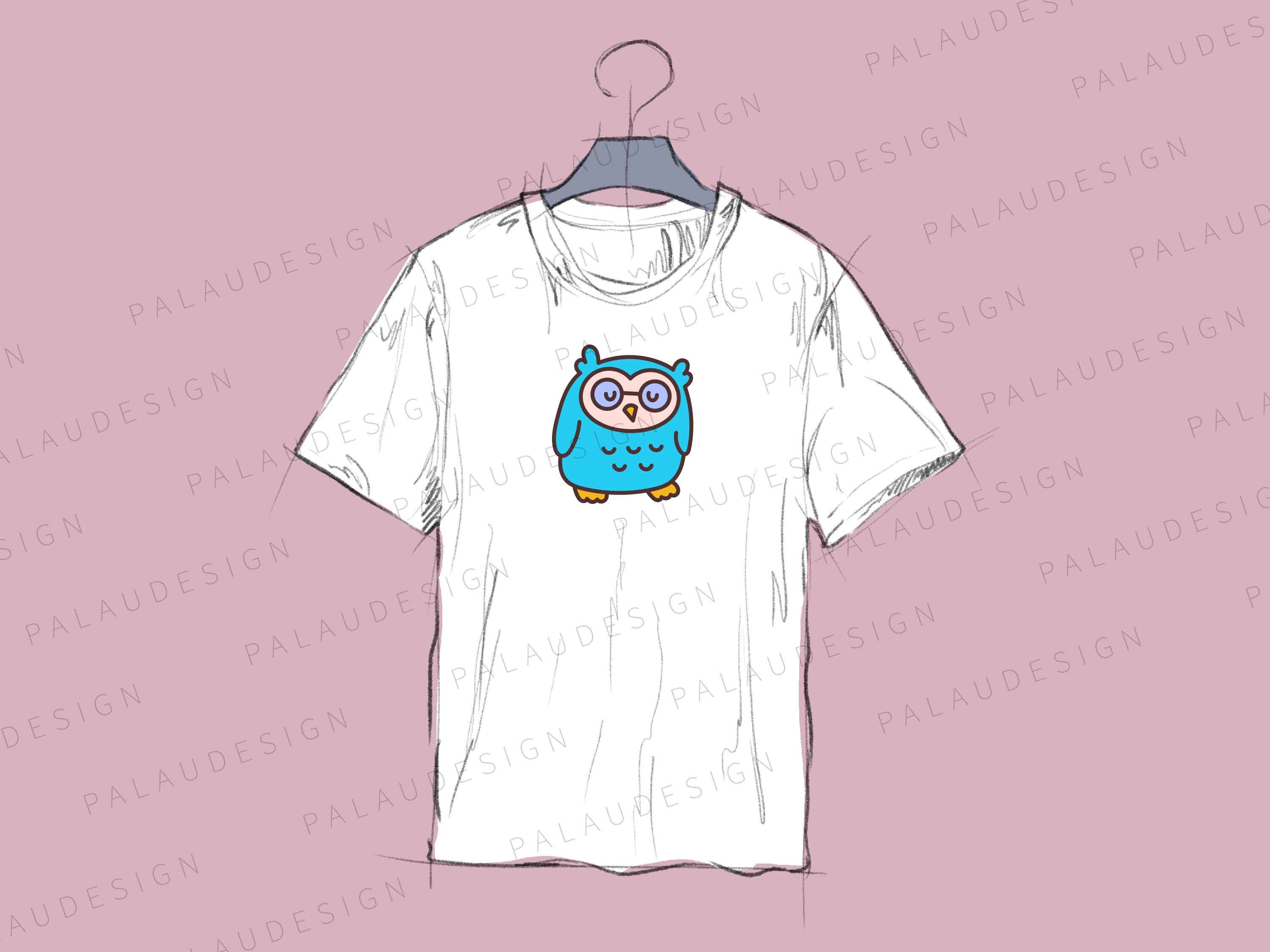 Cute Owl Clip Art Collection - Kawaii Animals Bundle - Digital SVG PNG ...