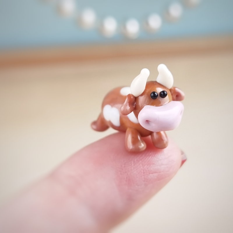 Cow Figurine - Etsy
