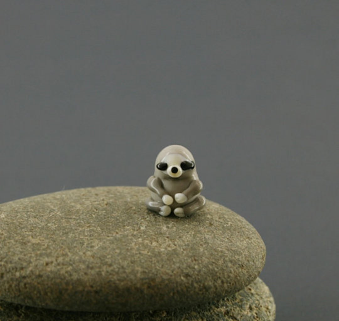 Mini Zen Garden Figurine Sloth Miniature Sloth Gifts Sloth Ornament ...