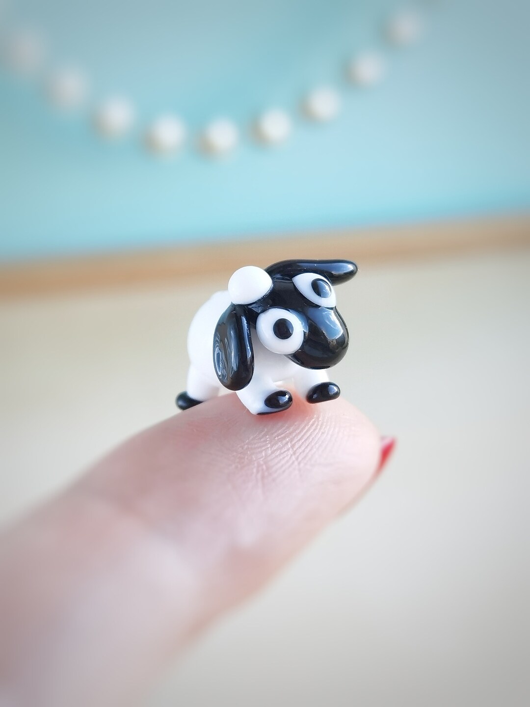 Sheep Gifts Sheep Figurine Glass Sheep Miniature Sheep Tiny Sheep Tiny ...