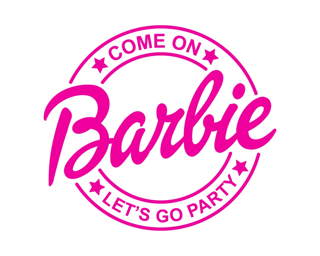 Come on Barb Lets Go Party SVG PNG Art, Barb Font, Digital Download ...