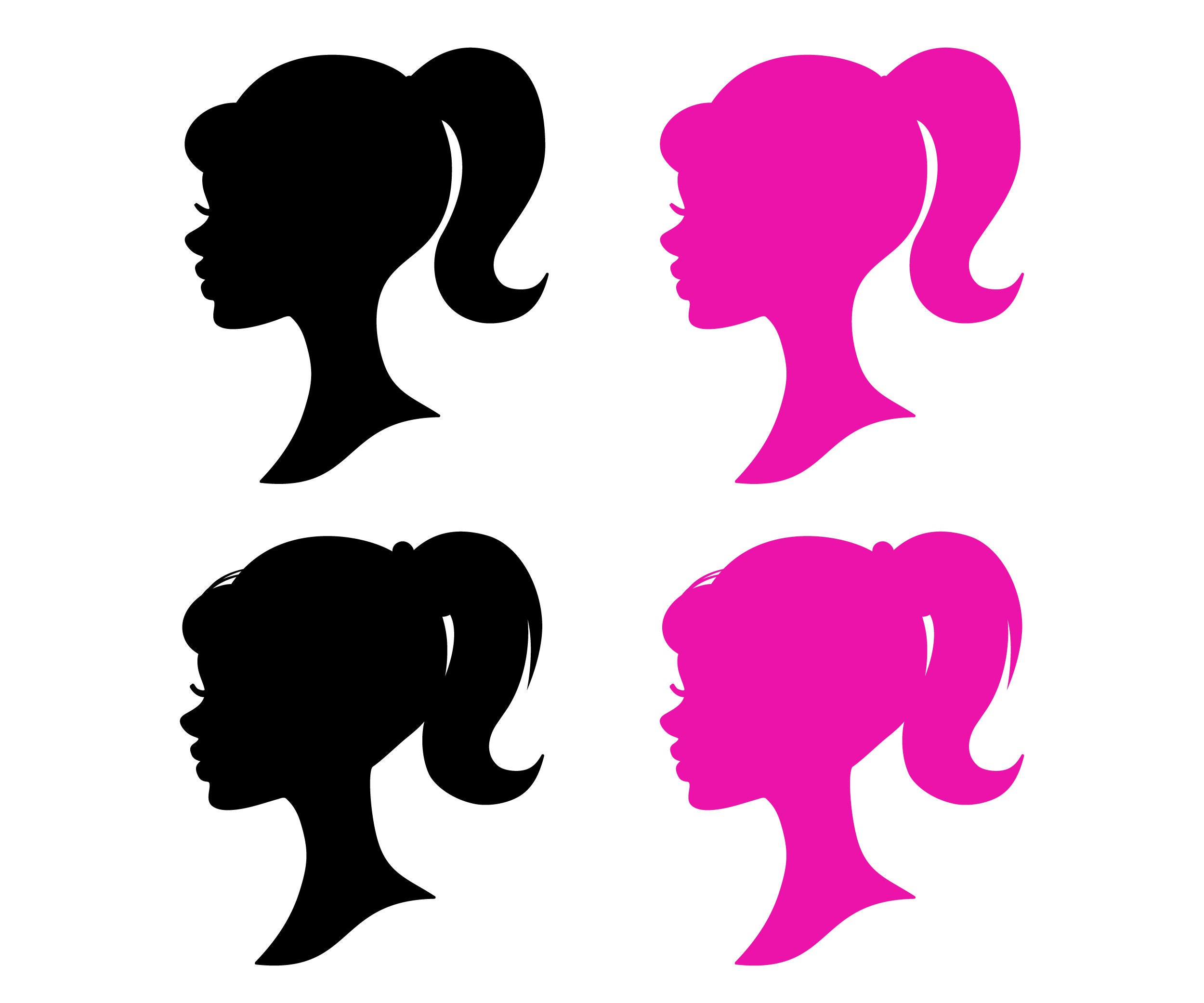 Doll Head Bundle SVG PNG, Princess Doll Svg Png Pdf Jpg Eps Dfx, Babe ...