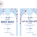 Mamma Mia Themed Bachelorette Party Invitation Set Itinerary ABBA ...