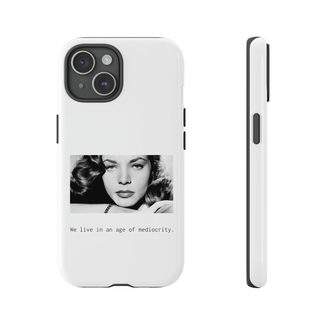Lauren Bacall Phone Case, Old Hollywood Phone Cases, Femme Fatale - Etsy
