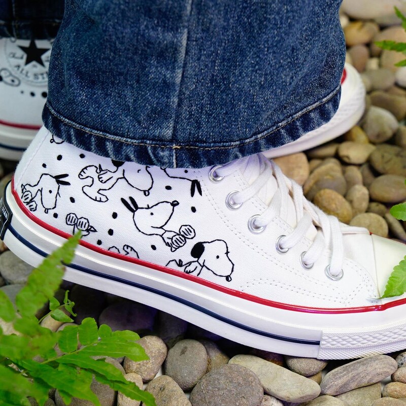 Cartoon Converse Shoes - Etsy