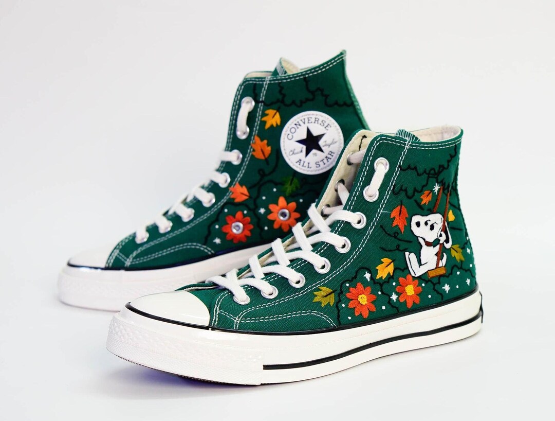 Peanuts Dog Converse, Unique Christmas Gift, Boyfriend Christmas Gift ...