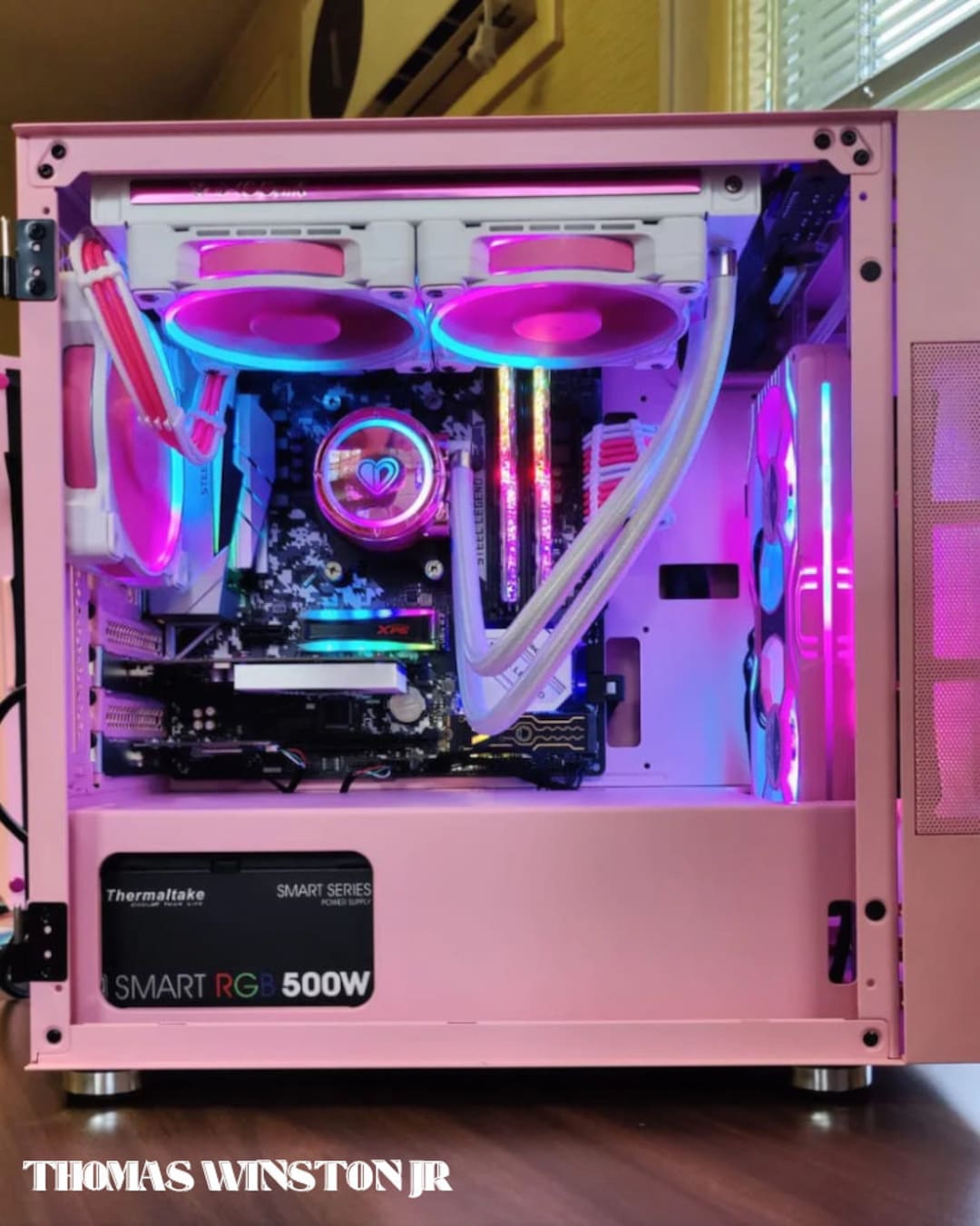 The Under-evelynne the Original Pink Gaming Computer Pink GAMING PC - Etsy