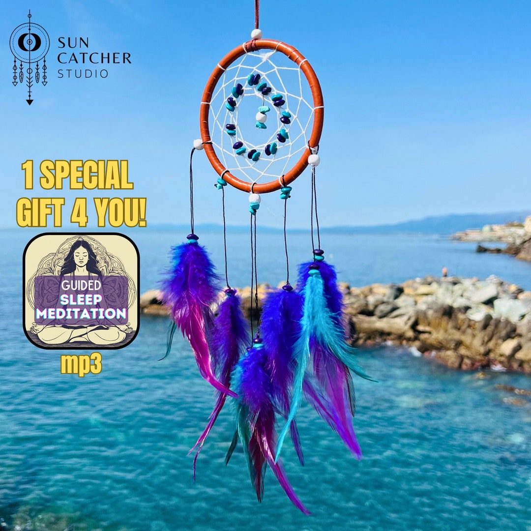 Native American Dream Catcher, Handmade Pendant Handicraft Feather ...