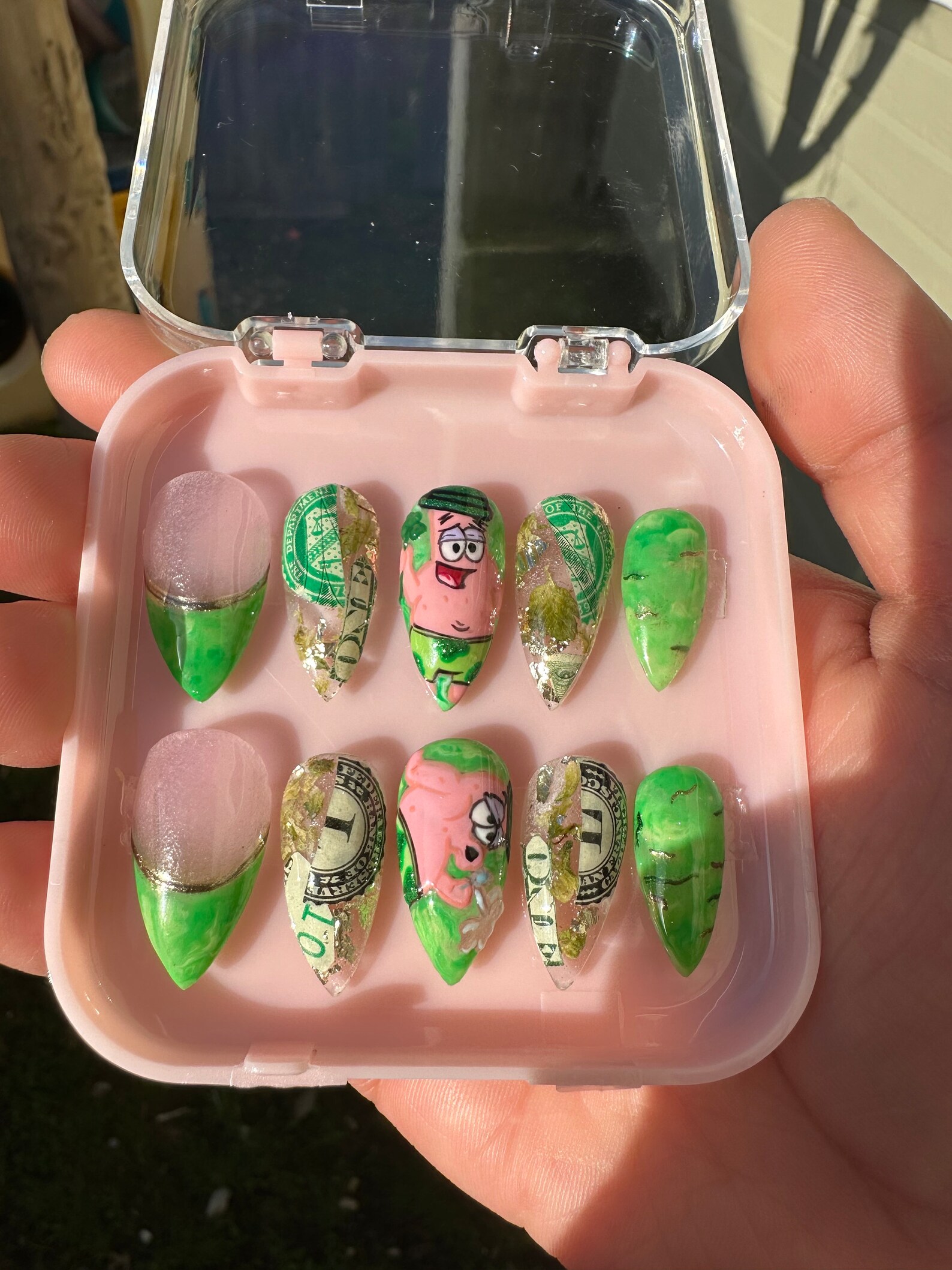 St. Patrick's Patrick Nails - Etsy