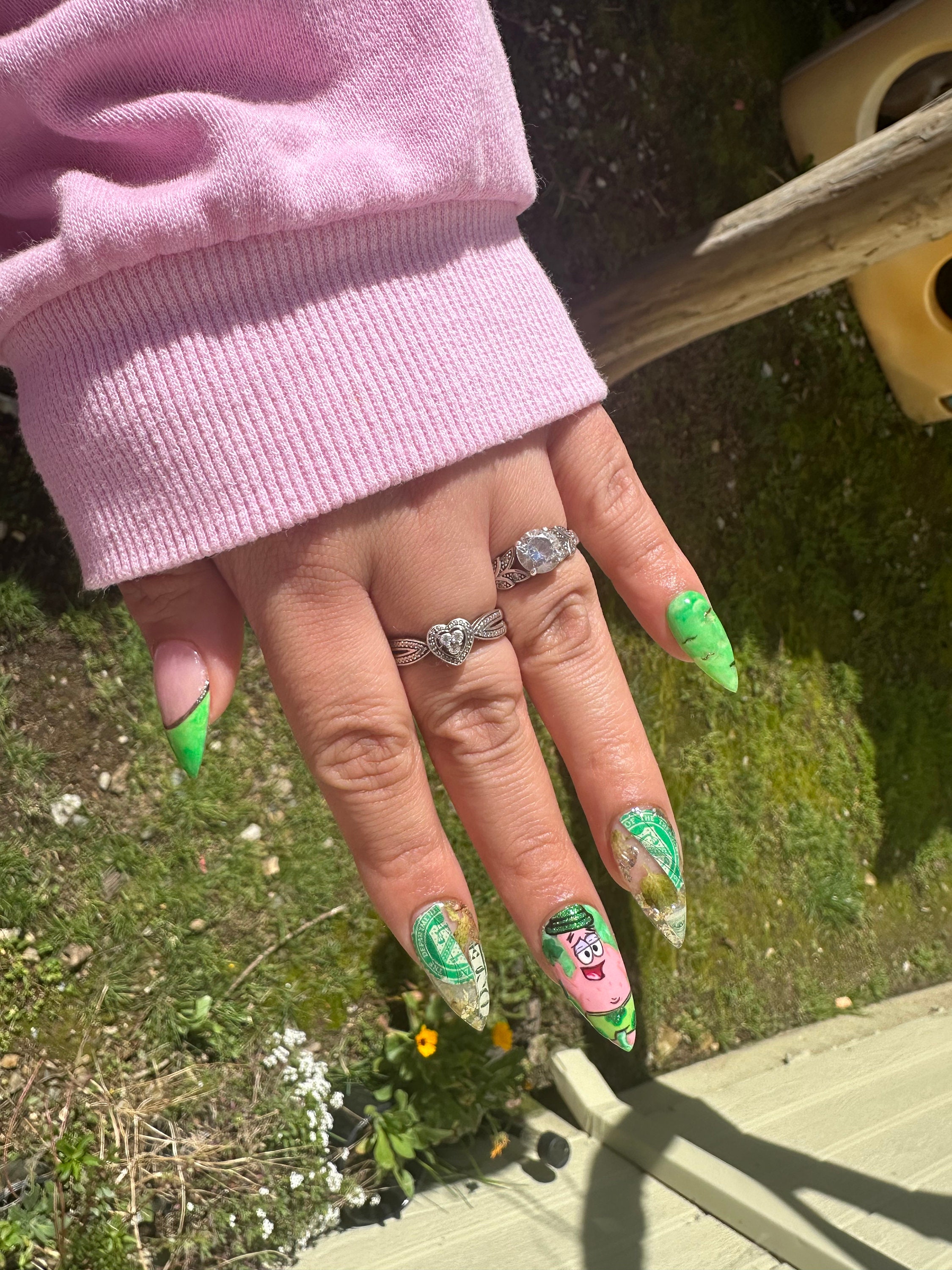 St. Patrick's Patrick Nails - Etsy