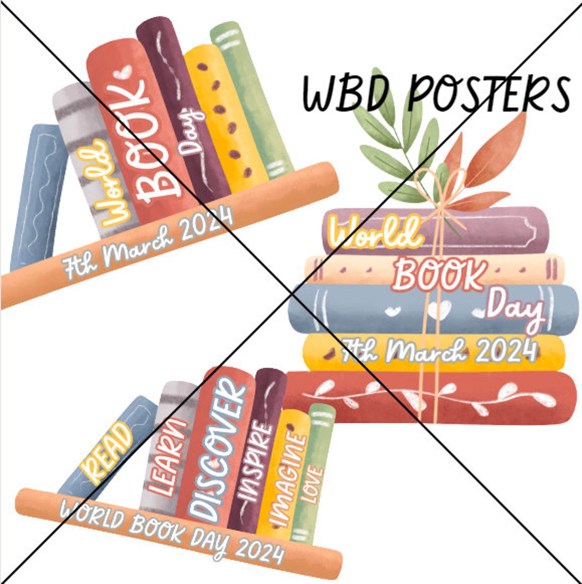 WORLD BOOK DAY 2024 Calming Classroom Display and Activity Sheet - Etsy