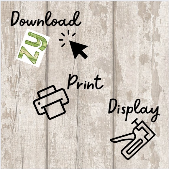 LIME GREEN Classroom Alphabet Lettering Display - Etsy
