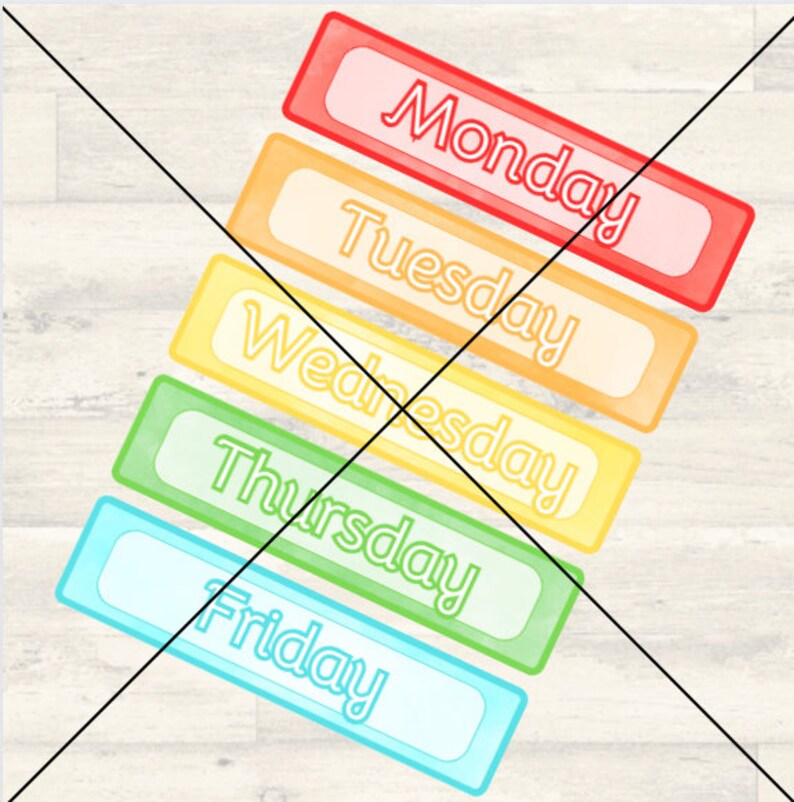 SOFT RAINBOW Editable Teacher Tray Labels - Etsy
