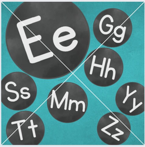 CHALKBOARD Alphabet Classroom Display - Etsy