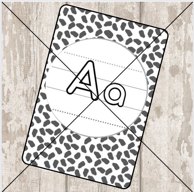 Dalmatian Alphabet Classroom Display - Etsy