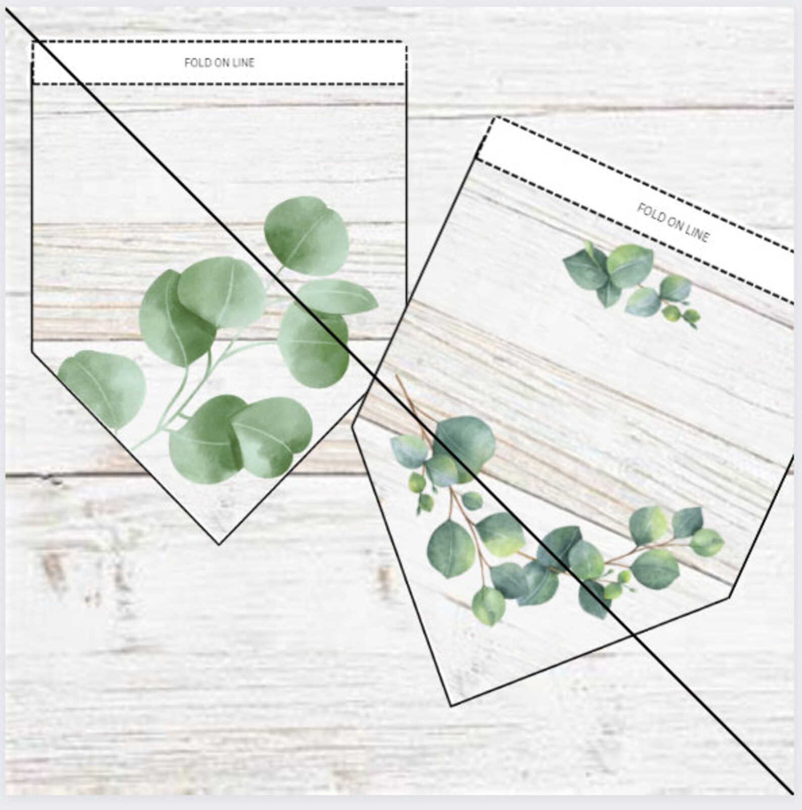 Eucalyptus and White Wood Classroom Display Alphabet Bunting - Etsy