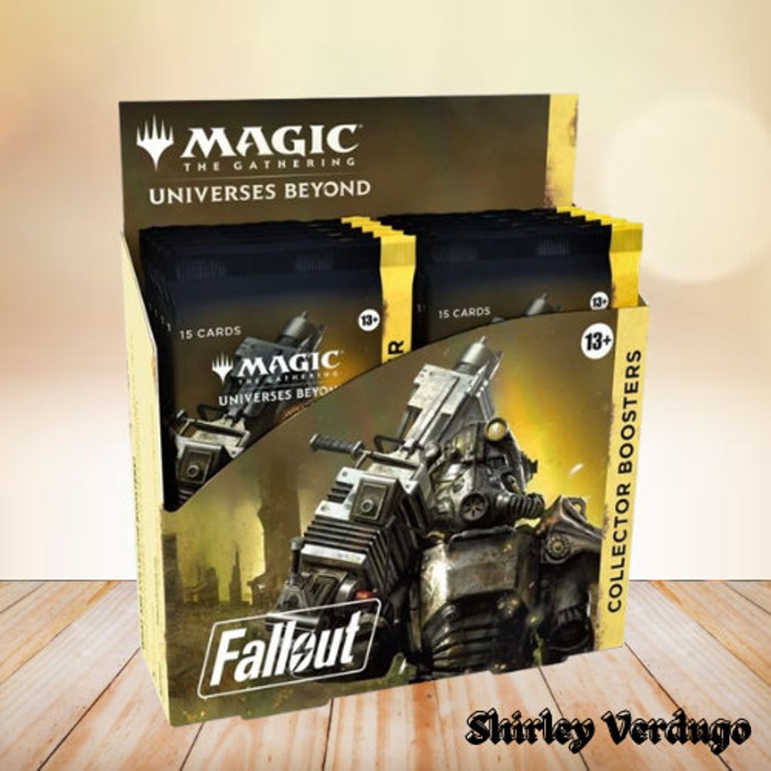 Fallout Collector Booster Box the Gathering 12 Packs 180 Cards - Etsy