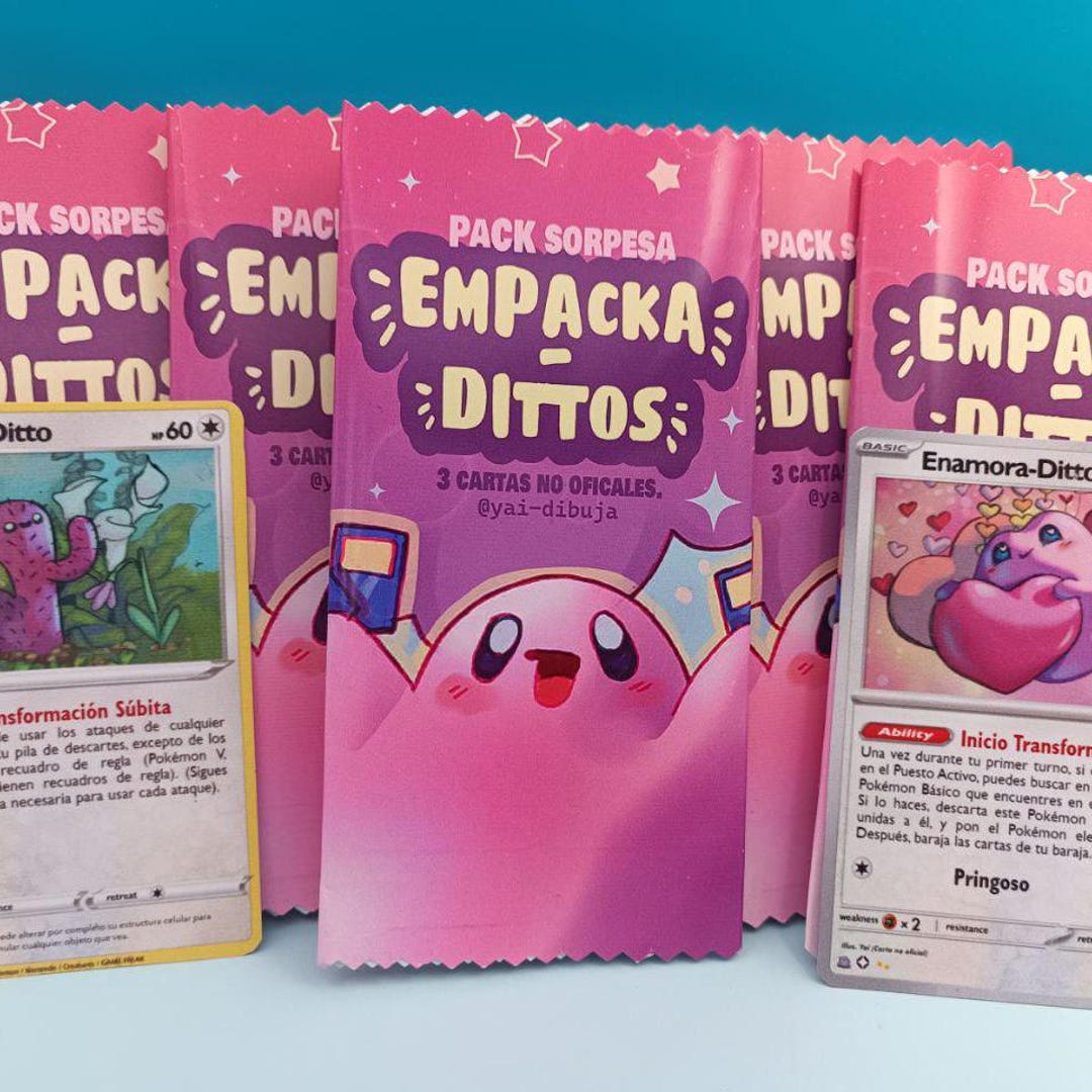 Surprise Pack of Cards With Ditto Jokes - Etsy
